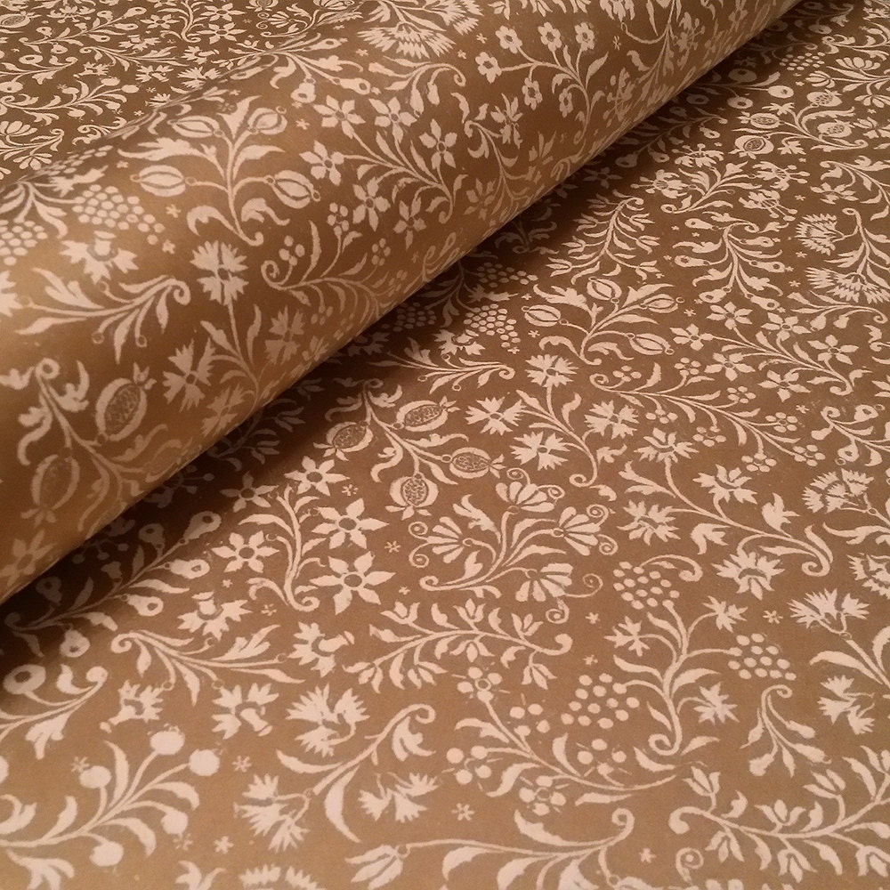 Tassotti Fine Italian Paper Antique Gold Floral