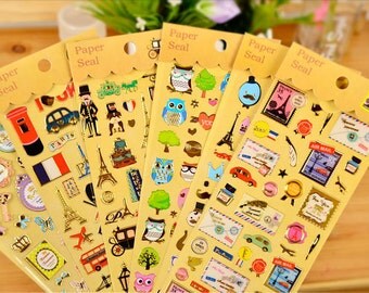 Daily Life Sticker Set Korean Sticker Diary Sticker by mieryaw