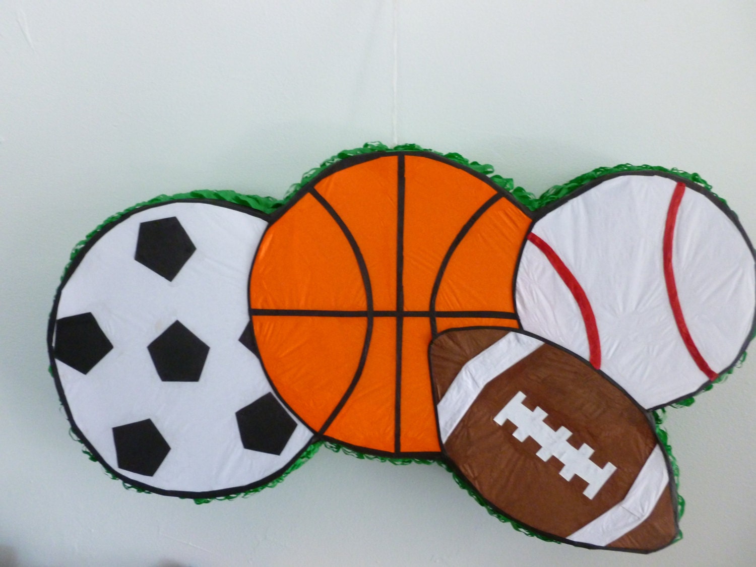 Sports Pinata by pinatarte1 on Etsy