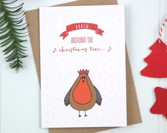 Popular items for christmas card puns on Etsy