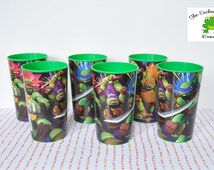 Popular items for ninja turtles cups on Etsy