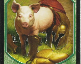 Items similar to 3D MTG Boar Token (Theros / Curse of the Swine) on Etsy