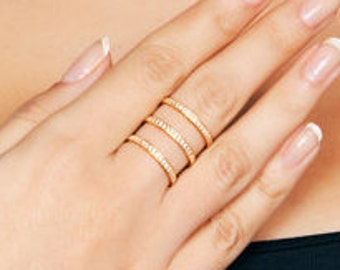 Popular items for triple ring on Etsy