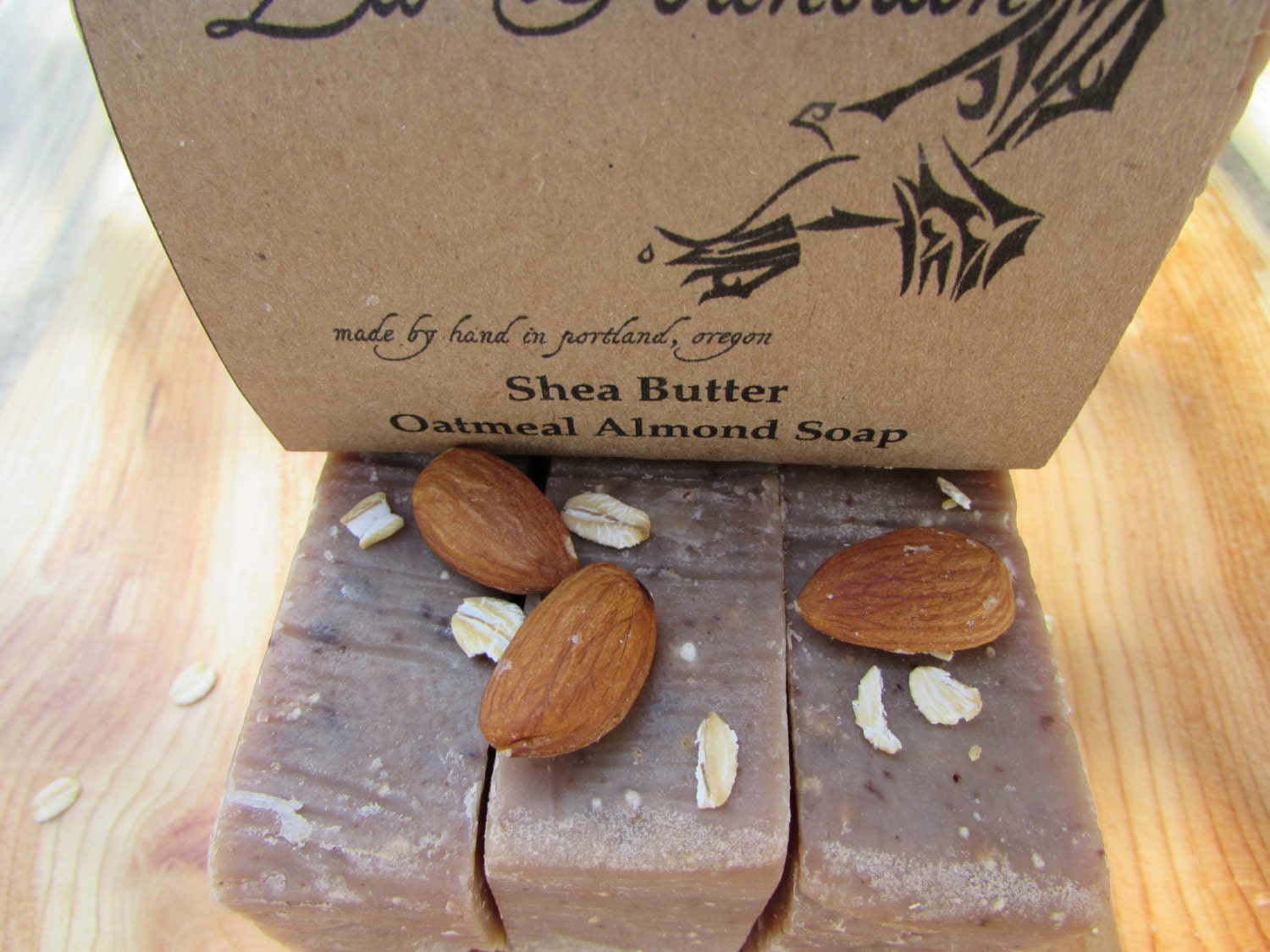 Shea Butter Almond Soap Organic Soap Handmade Soap
