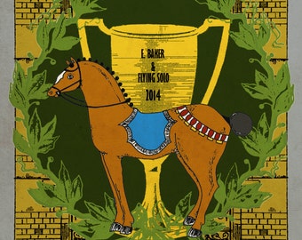 Popular items for equestrian posters on Etsy