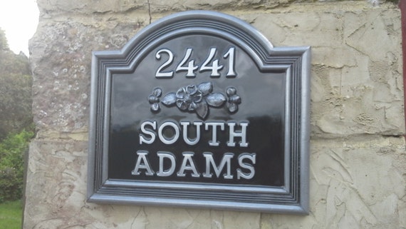 Vintage House Sign.Traditional Style English Country House