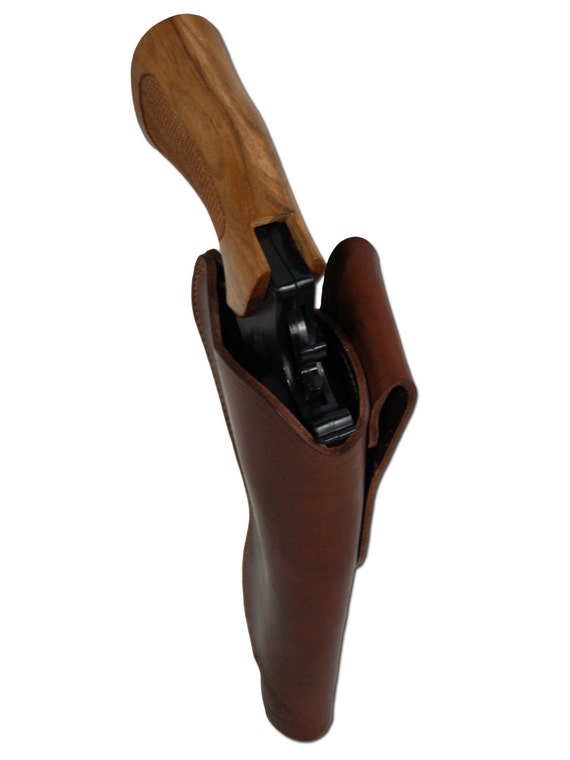 New Barsony Brown Leather Cross Draw Gun by BarsonyHolsters