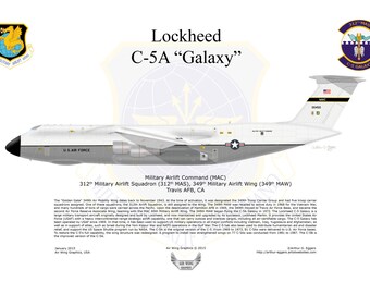 Lockheed c 5 galaxy | Etsy