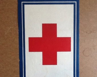 American red cross | Etsy