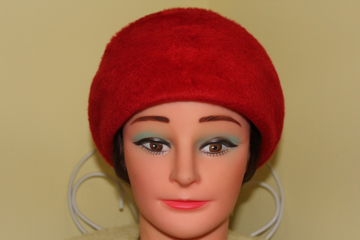 1960s Persimmon Orange Beaver Mod Hat – Haute Juice