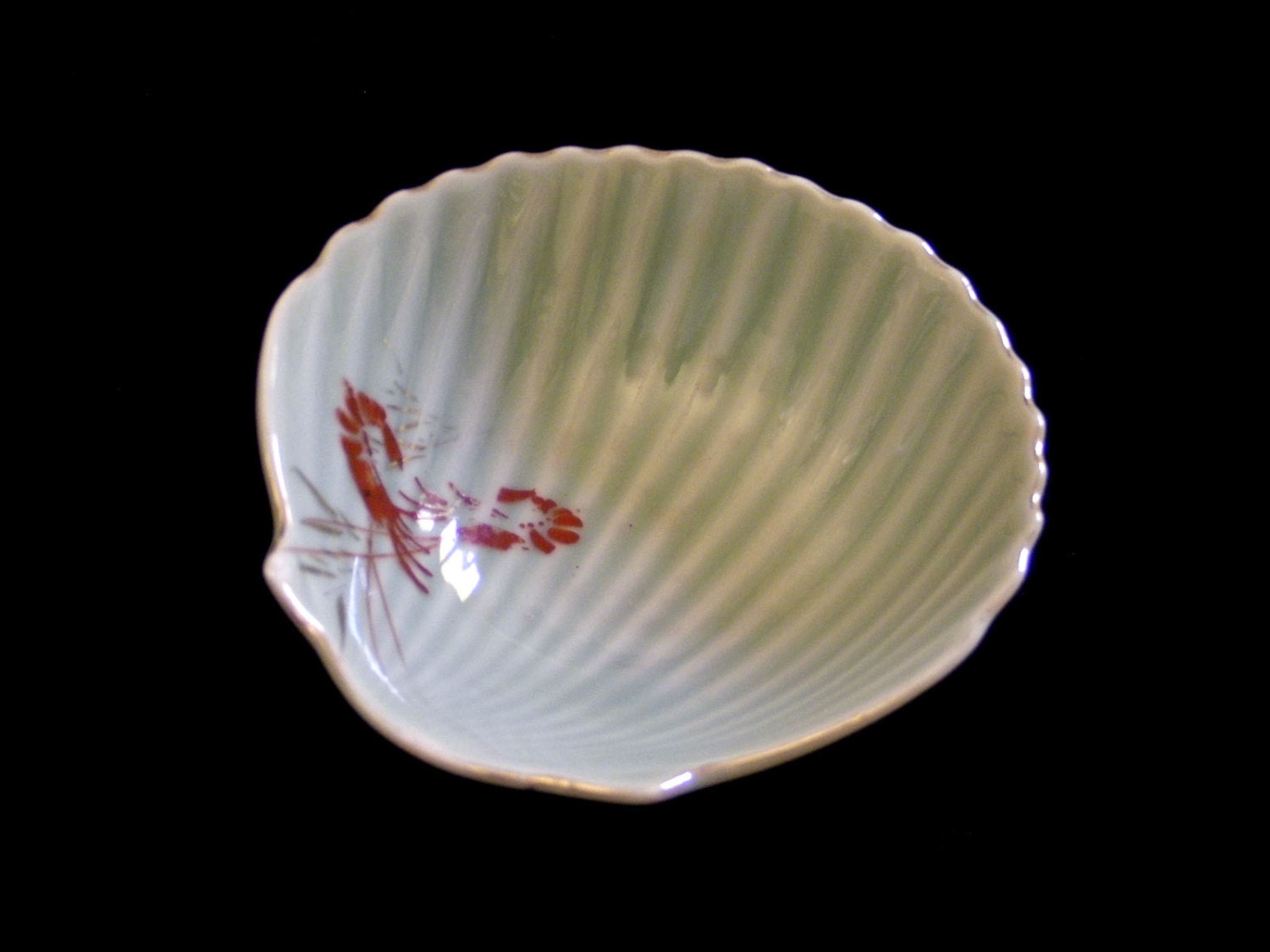 ceramic shell plate,vintage shell plate – Haute Juice