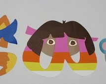 Unique character letters related items | Etsy