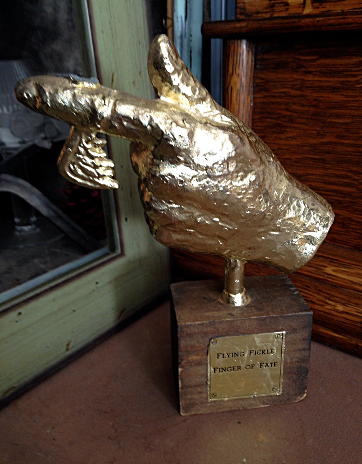 Rare Flying Fickle Finger Finger of Fate Award