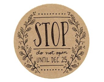 Do not open label | Etsy