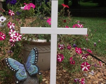 Outdoor Easter Cross Garden Yard Lawn Cross Christian Faith Easter ...