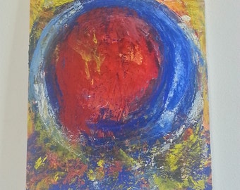 Abstract Acrylic Painting