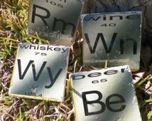 Unique periodic table tiles related items | Etsy