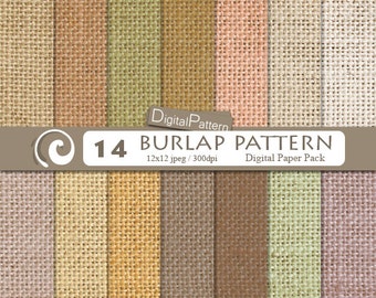 Popular items for burlap digital paper on Etsy