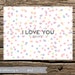 Printable I Love You More Stationery: Instant Download as Flat