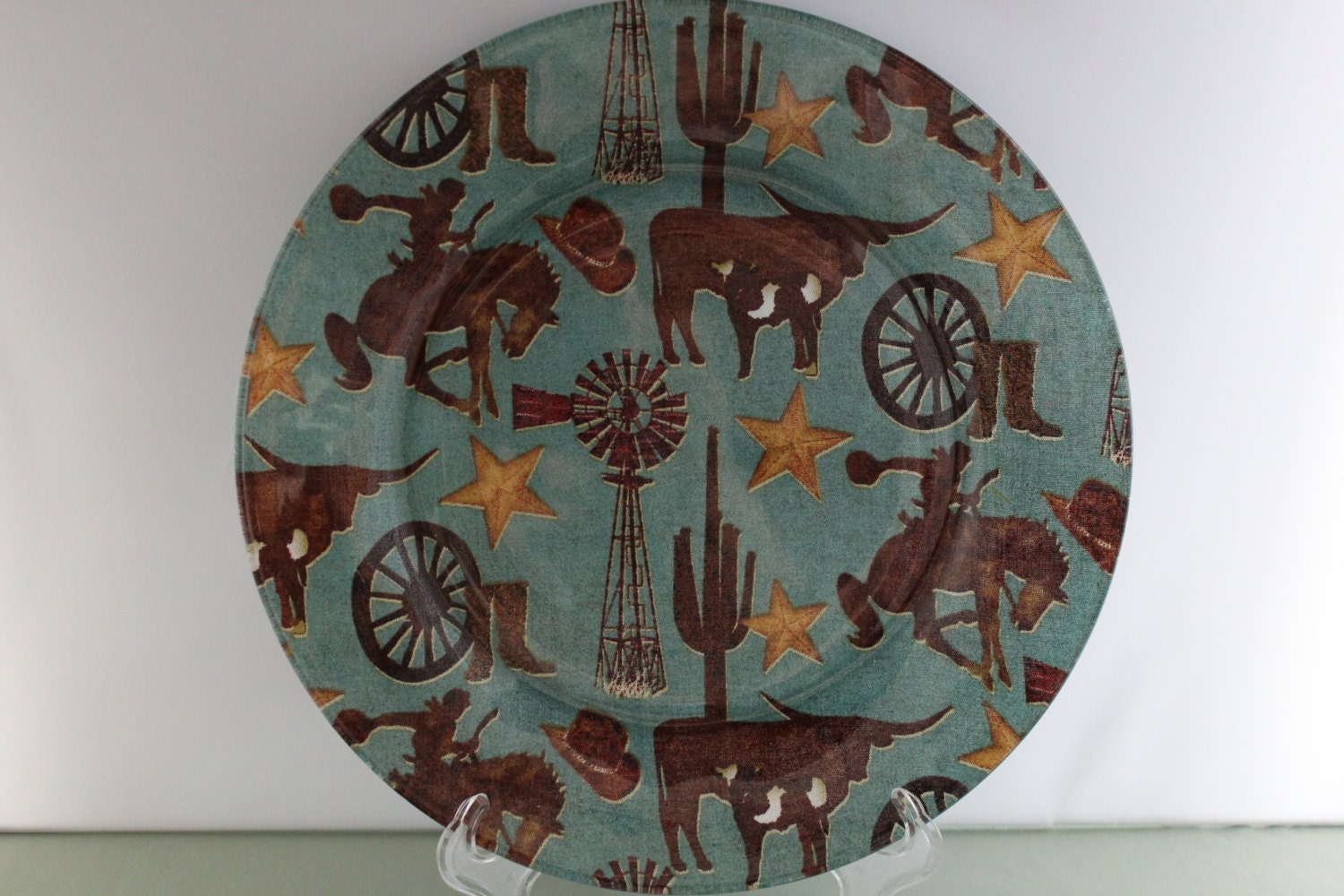 Decorative Western Plate