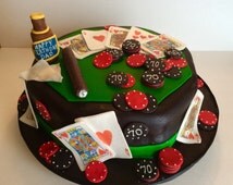Popular items for fondant playing card on Etsy
