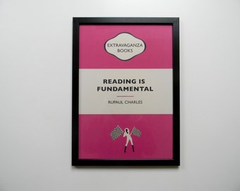 Reading is Fundamental Bookmark by greenheaddesign on Etsy