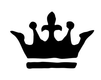 Crown stencil | Etsy