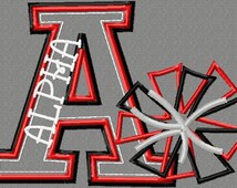 Unique applique alpha related items | Etsy