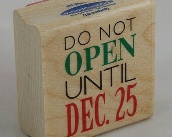 Do not open until | Etsy