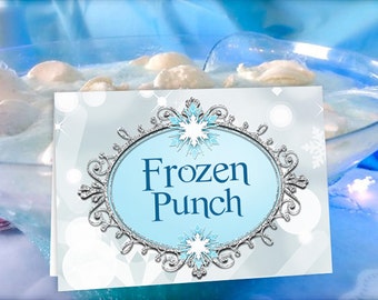 Popular items for frozen place cards on Etsy