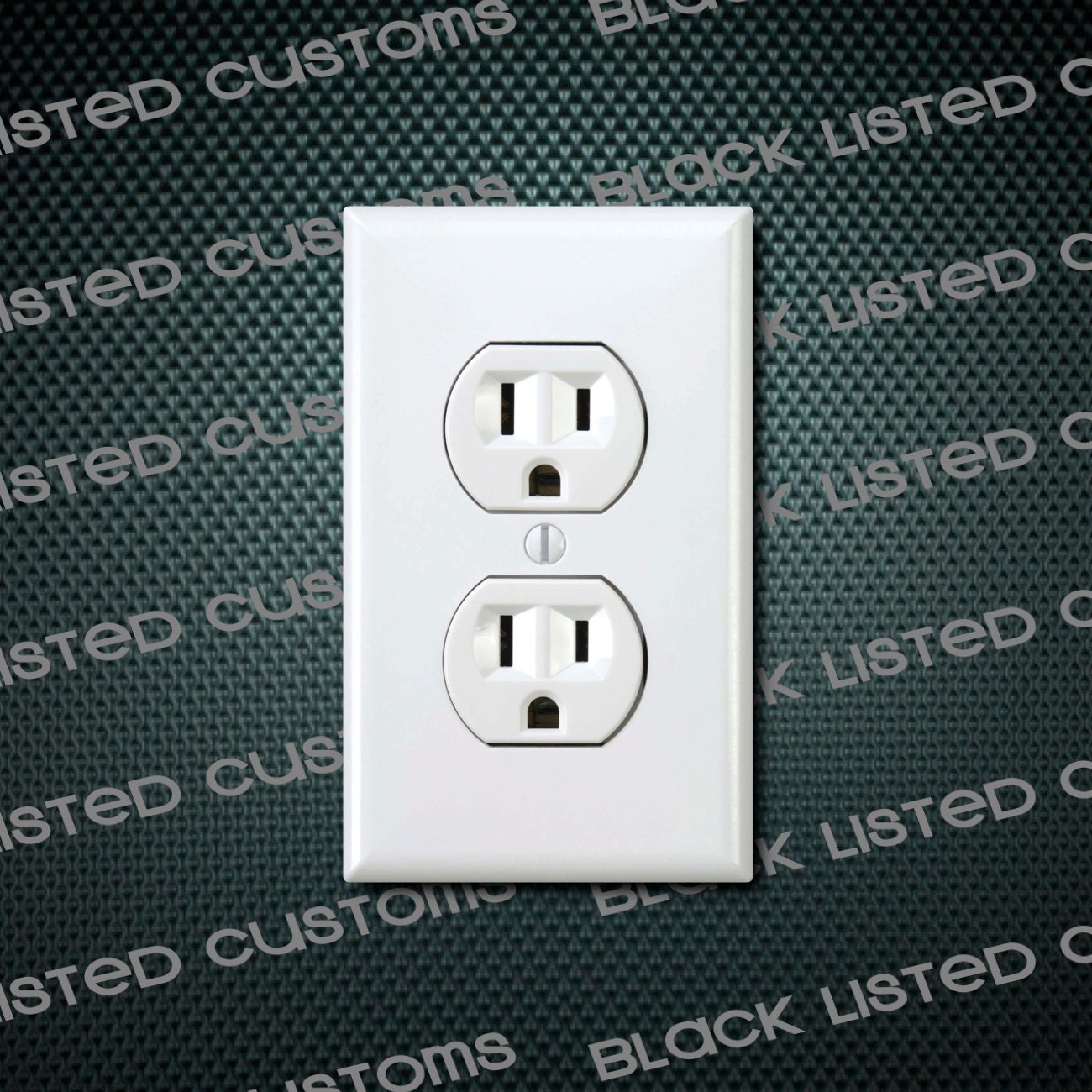 Fake Wall Power Outlet Funny Joke Prank Vinyl Decal Sticker