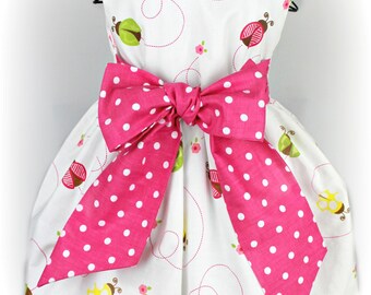 Popular items for ladybug dress on Etsy