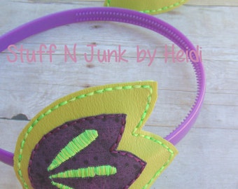 Baby Sandals Tiptoe Through the Tulips PDF CROCHET PATTERN