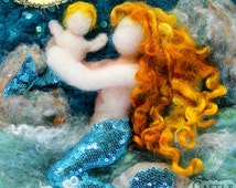 Unique merfolk related items | Etsy