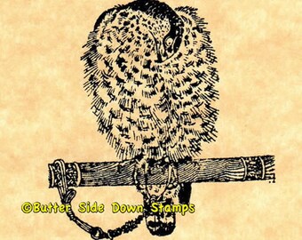 Samurai Warrior Rubber Stamp