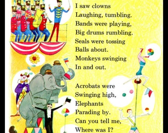 Popular items for poems children on Etsy