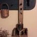 Primitive Shaker Style Peg Rack Candle Shelf