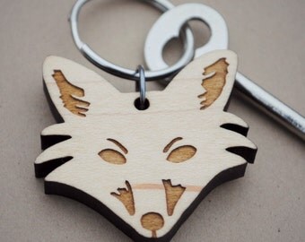 Popular items for wooden fox on Etsy