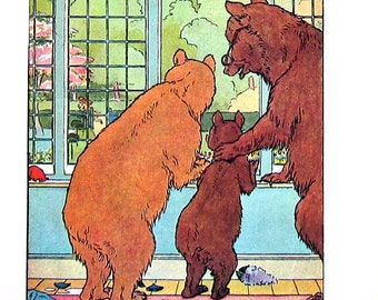 Unique vintage goldilocks related items | Etsy