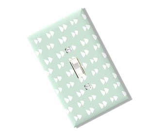 Yellow Floral Scroll Light Switch Cover Plate by DivaSwitchDecor