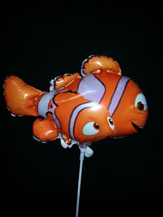 14 Air-Filled Finding Nemo Balloon by BalloonDoctor on Etsy