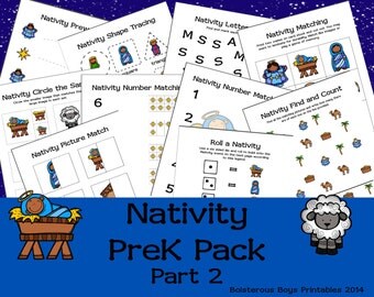 Christmas Gingerbread Treats PreK Printable Thematic Learning