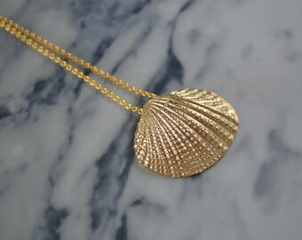 Popular items for long shell necklace on Etsy
