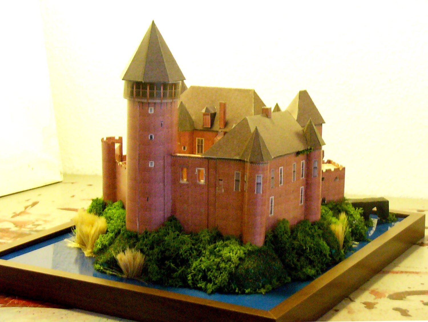 Paper Model Linn Castle by RAWOcut on Etsy