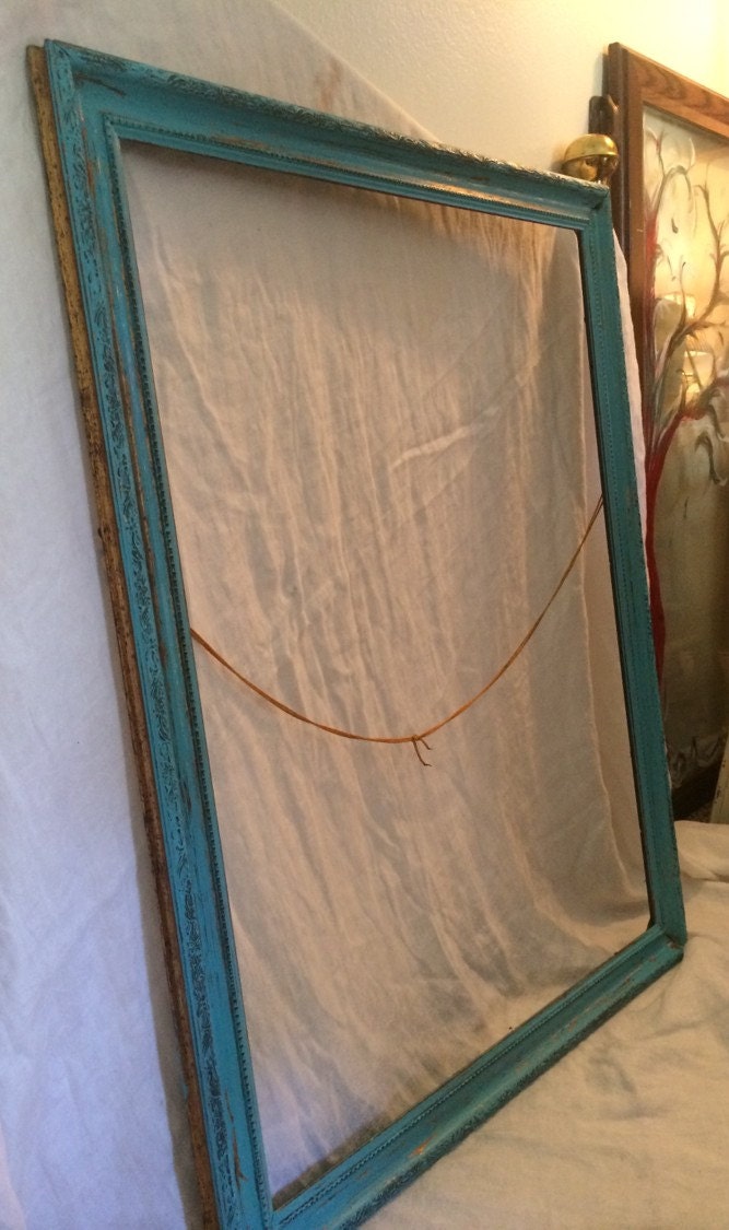 Tiffany Blue Distressed Picture Frame – Haute Juice