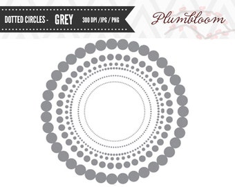 Popular items for dot circle clip art on Etsy