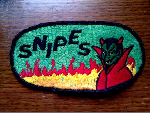 Snipes Navy Engineering patch