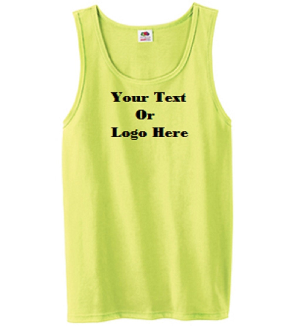 Custom Personalized Design Your Own Tank Top