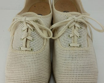 Gass-Lites Vintage 80's Shoes - White Mesh Men's Size 10 1/2