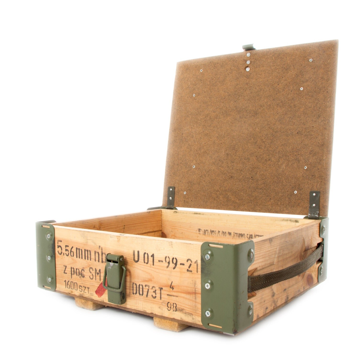 NATO Issue Wooden Storage Box / Tool Box / Ammo Box Army Military ...